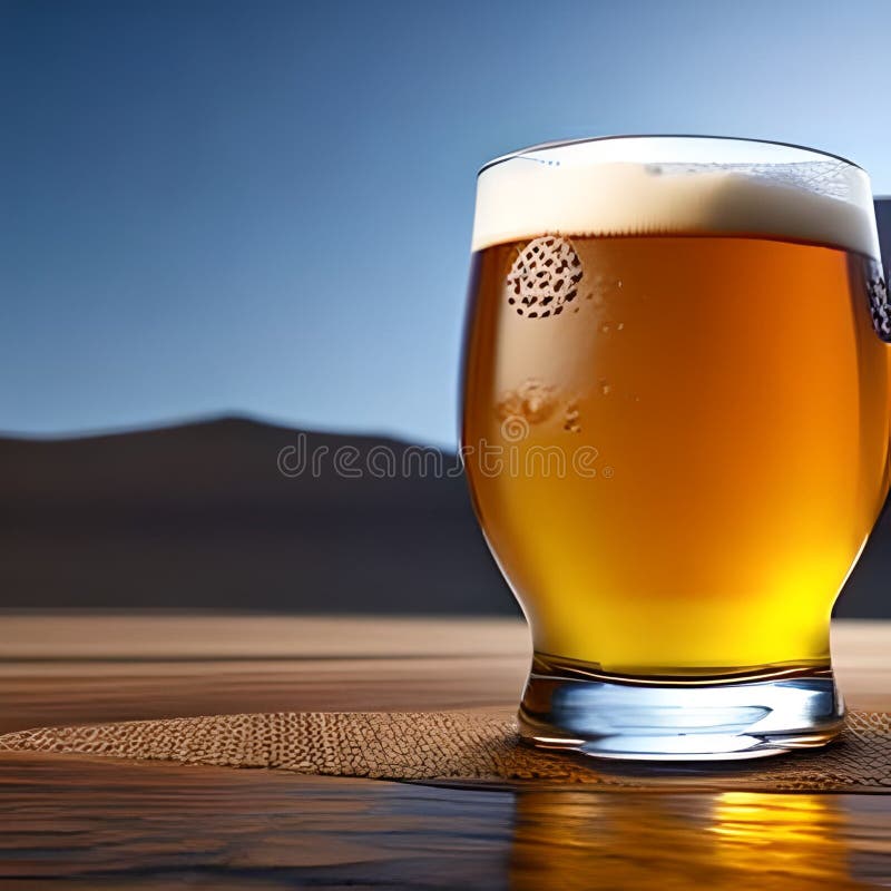 Beer in glass stock illustration. Illustration of whisky - 272533666