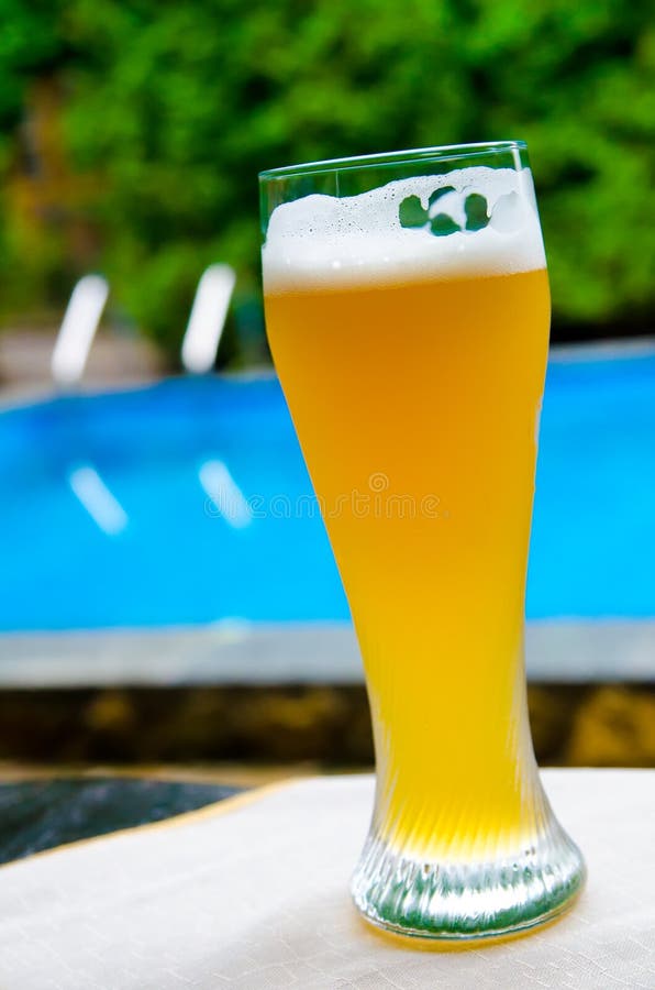 Beer stock image. Image of beverage, pool, hotel, drink - 58117507