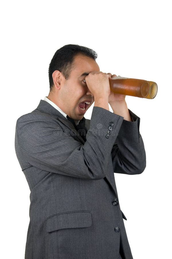 Beer Goggles 2 stock image. Image of confident, drunk, hispanic - 562347