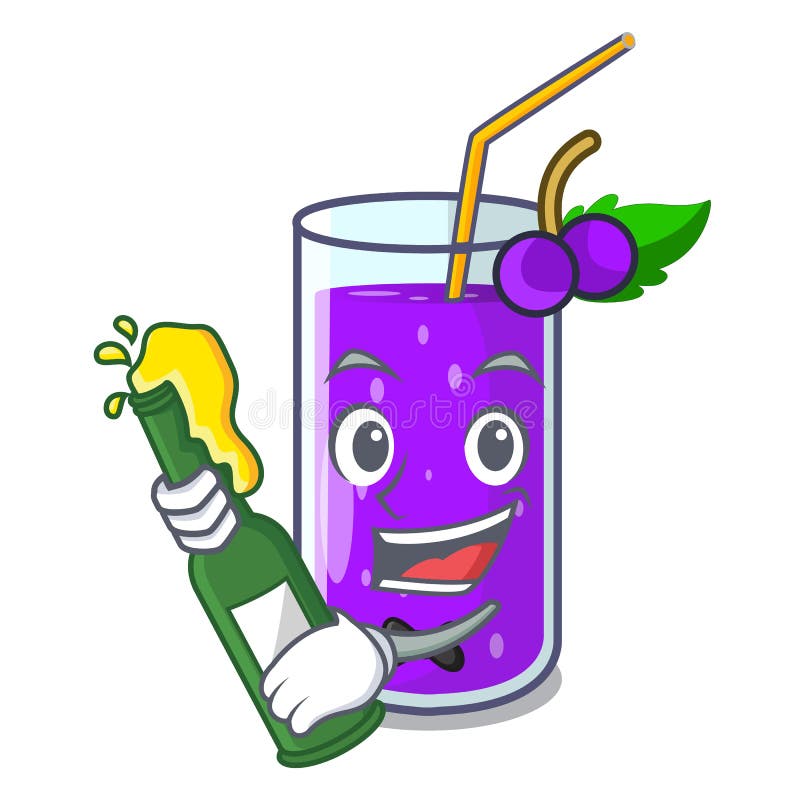 Funny Cartoon Grape Juice Stock Illustrations – 888 Funny Cartoon Grape ...