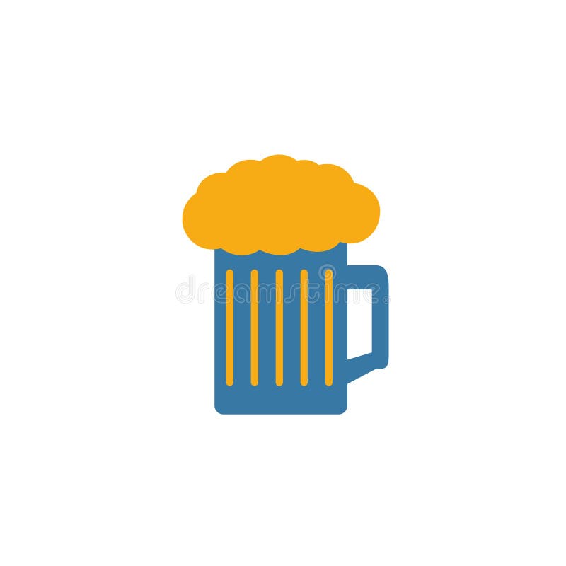Beer Icon. Flat Creative Element from Bar and Restaurant Icons ...
