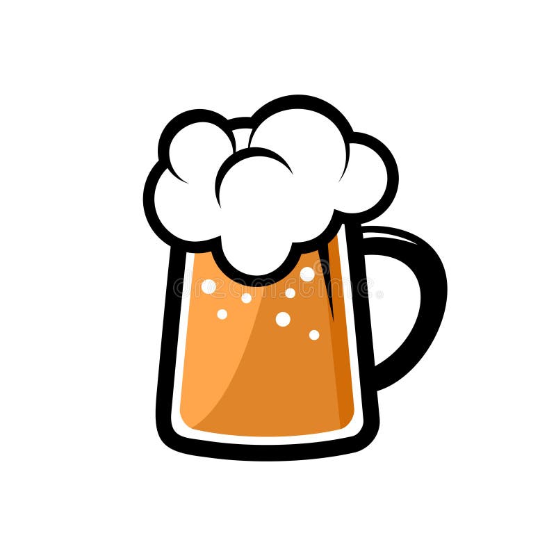 Beer Icon. Vector stock vector. Illustration of company - 43826602