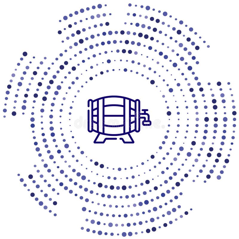 Beer Keg Vector Icon. Beer Keg Editable Stroke. Beer Keg Linear Symbol ...