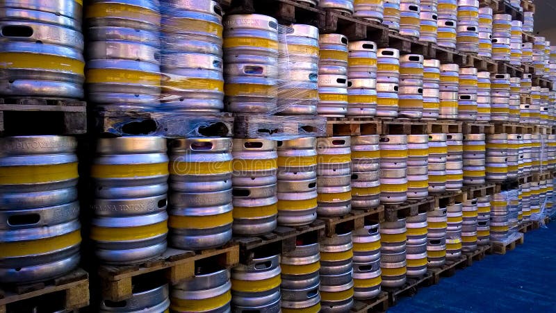 Beer kegs editorial image. Image of beer, container, alcohol - 97548315