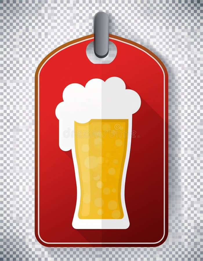 Beer label stock illustration. Illustration of metallic - 376796485