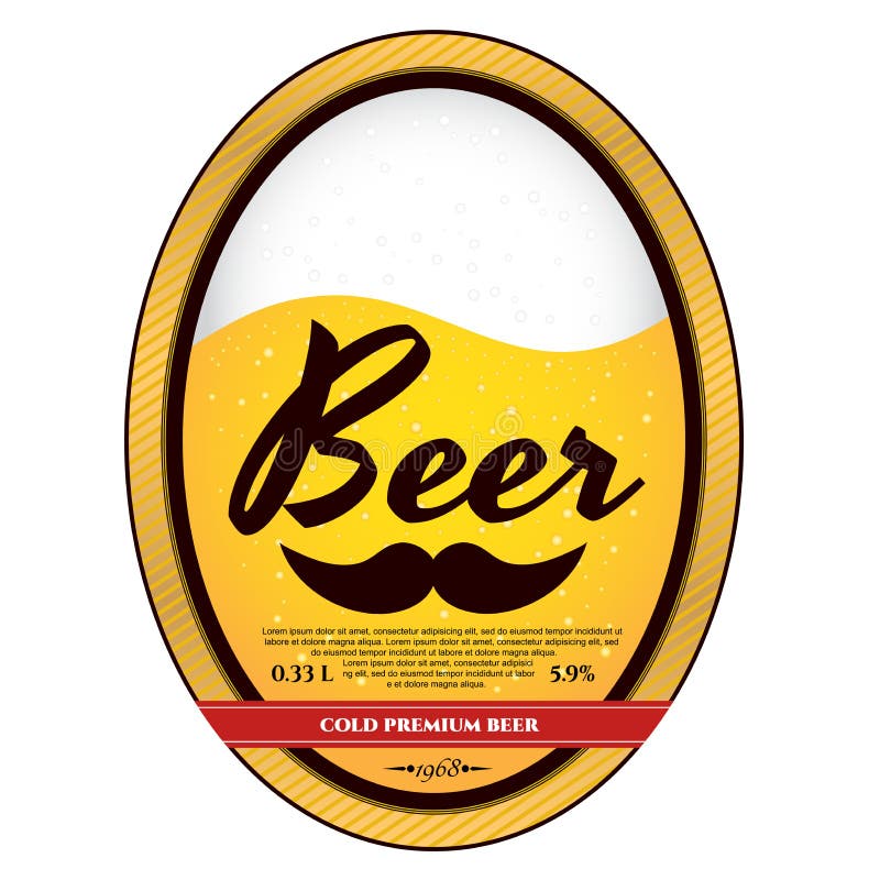 Generic Beer Label