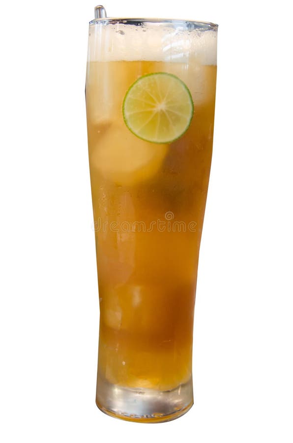 Beer with lemon stock image. Image of celebration, lager - 110985257