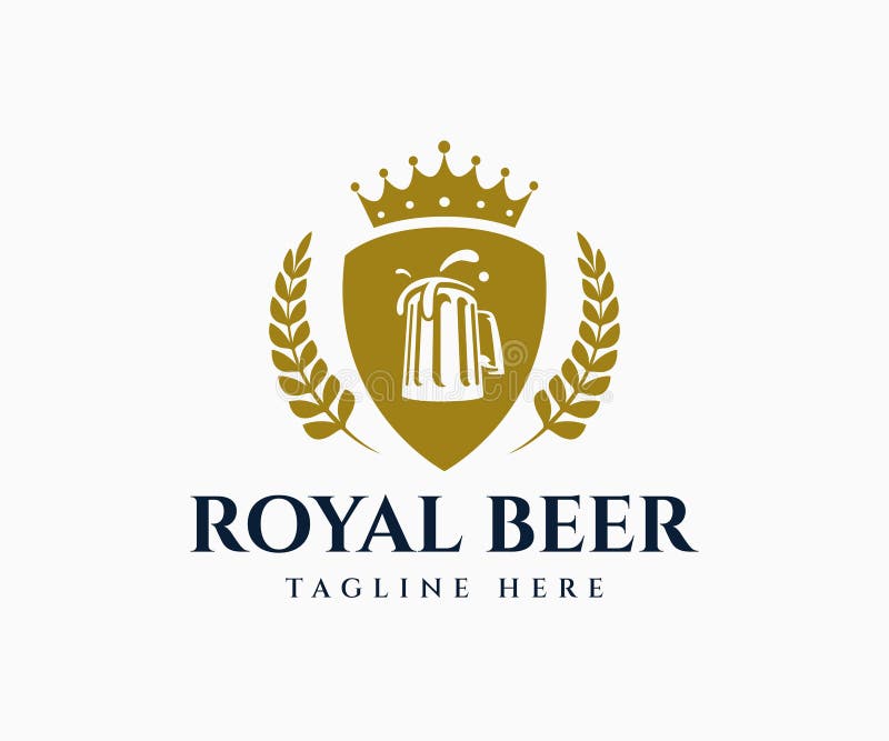 Beer Logo Design Template. Beer Mug Logo Stock Vector - Illustration of ...