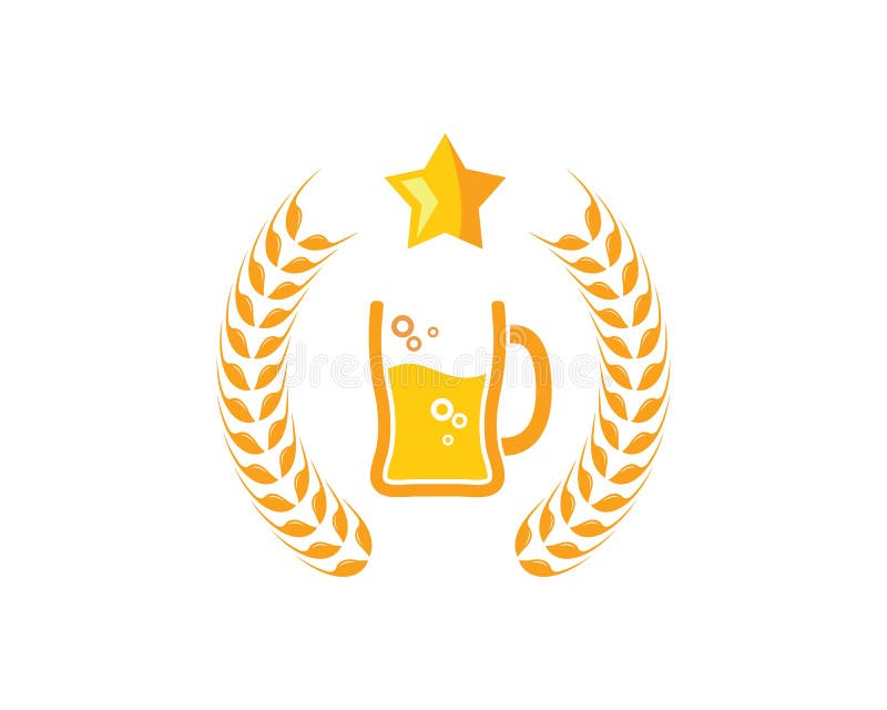 Beer Logo Icon Vector Illustration Design Stock Vector - Illustration ...