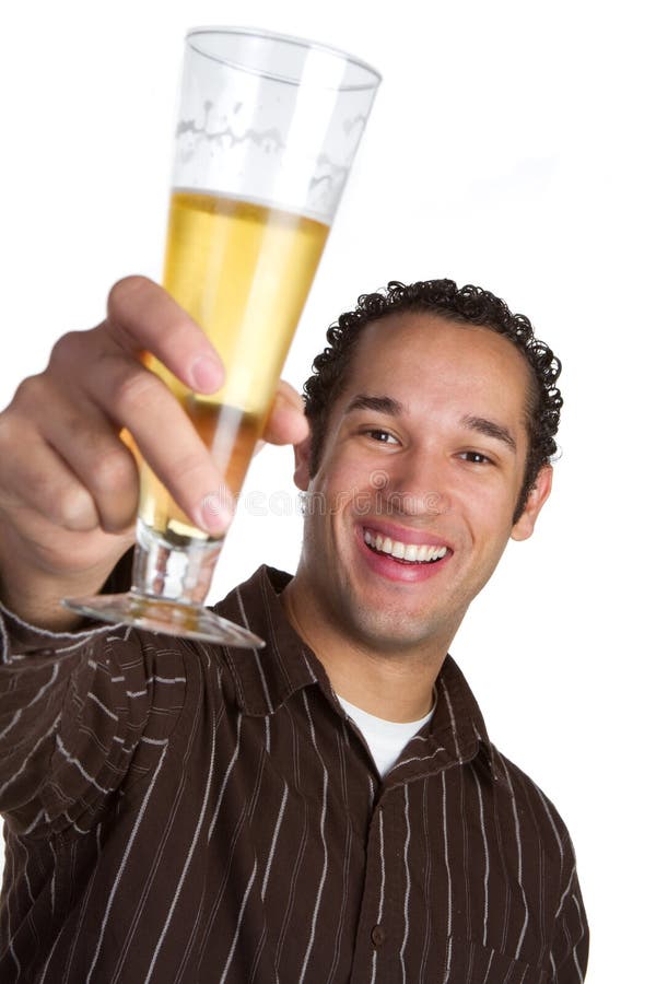 Beer Man stock image. Image of hand, handsome, young - 12792579