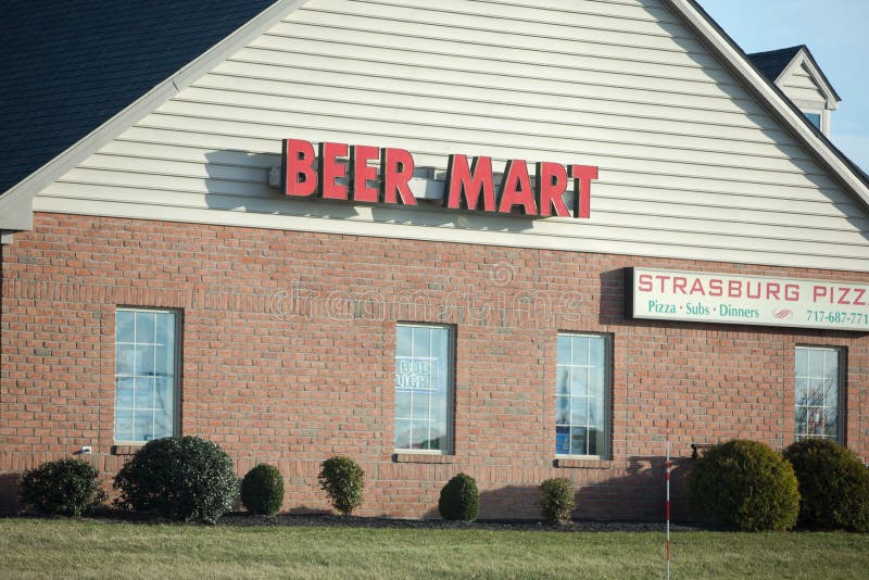 Beer mart store editorial stock photo. Image of mart - 114437443