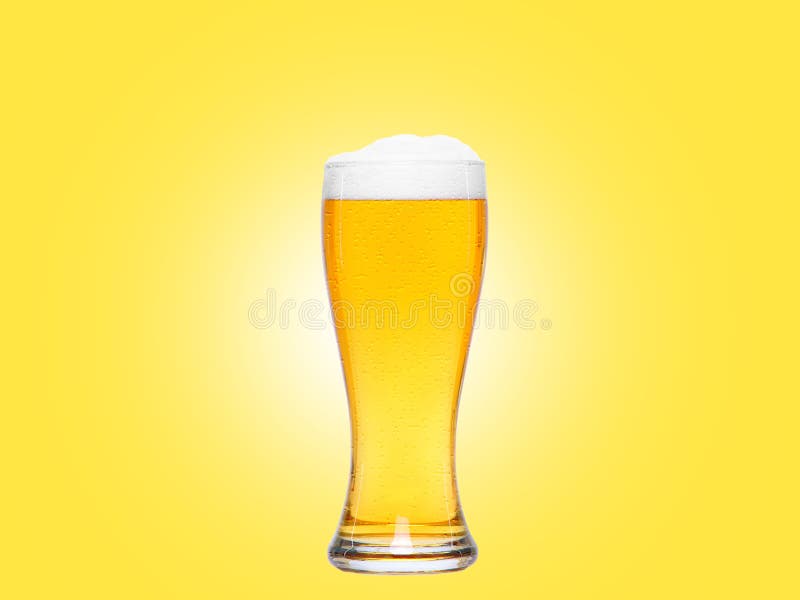 Beer in Mug on an Abstract Background Stock Image - Image of beaker ...