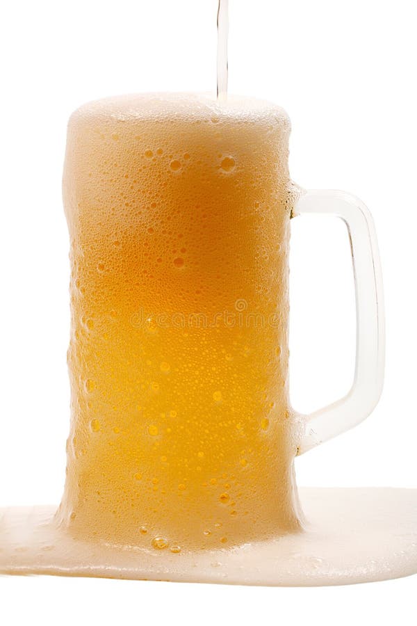 Beer mug full stock photo. Image of refreshment, drink - 25128254