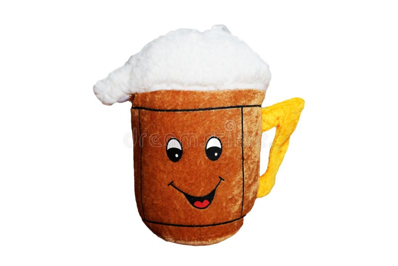 Beer mug is a soft toy stock photo. Image of alone, coffee - 112394064