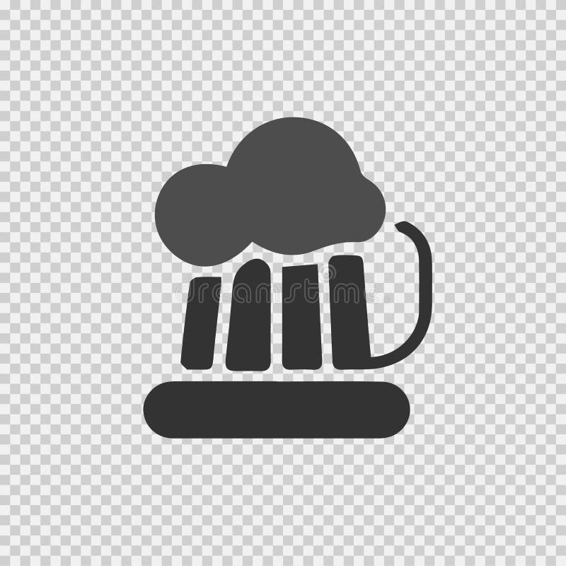 Beer Mug Vector Icon Eps 10. Stock Vector - Illustration of glass ...