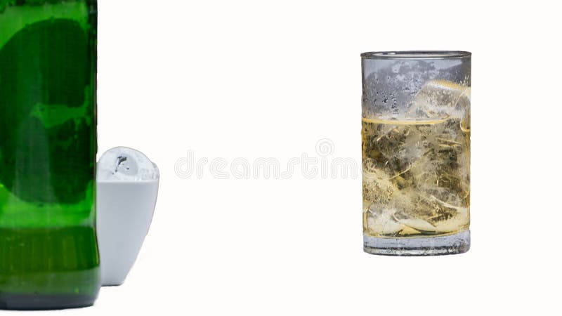 Beer Mugs and Beer Bottles that Cut the Background Off To Create a ...