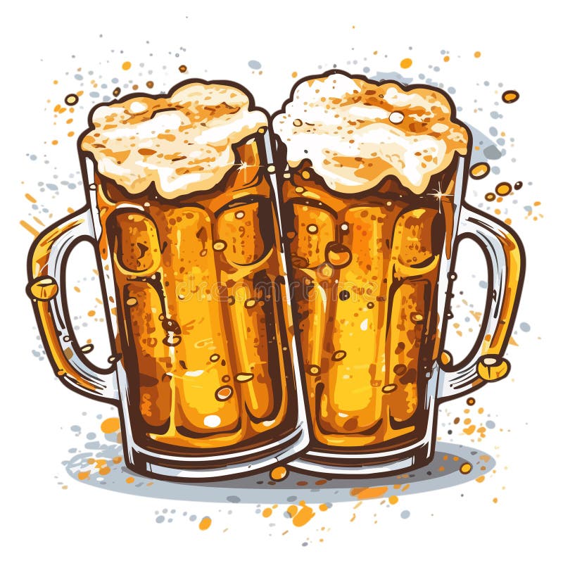 Beer Mugs Stock Illustrations – 4,932 Beer Mugs Stock Illustrations ...