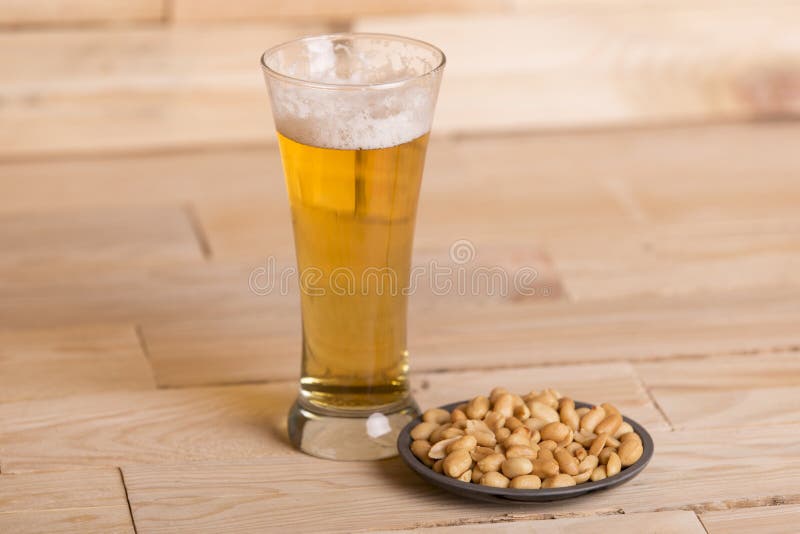 Beer and peanuts stock photo. Image of celebration, focus - 152032096