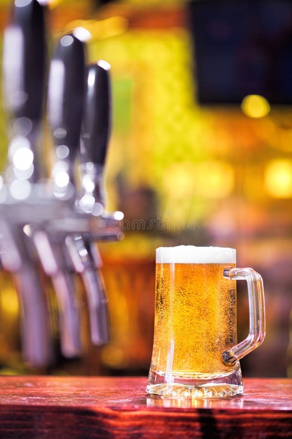 Beer pint stock image. Image of close, refreshment, cold - 57780197