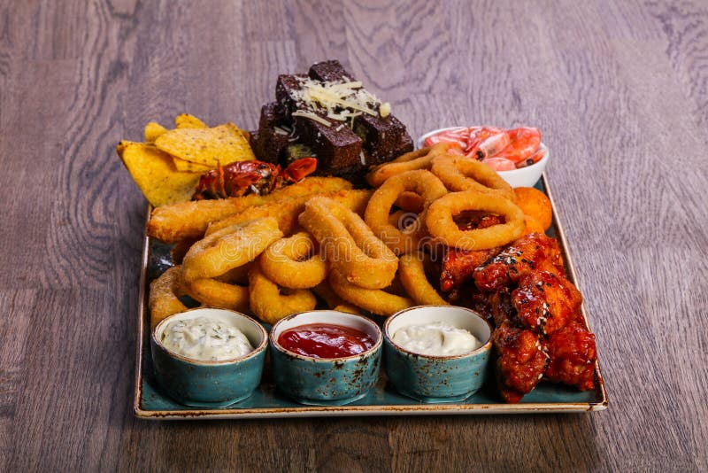 Beer plate snack stock image. Image of celery, white - 121330427