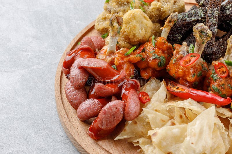 Beer Plate on Stone Background Studio Food Photography 2 Stock Image ...