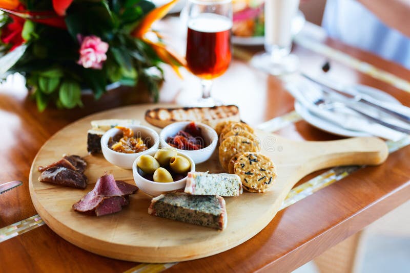 Beer platter stock image. Image of beer, closeup, meal - 62696341