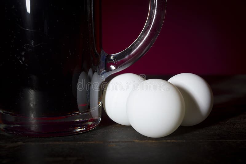 Beer Pong Game stock photo. Image of drink, glass, alcoholic - 143465922