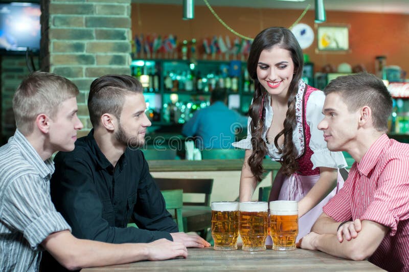 Beer Pub stock photo. Image of cheerful, culture, caucasian - 36093228