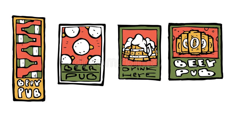 Pub Stickers Stock Illustrations – 649 Pub Stickers Stock Illustrations ...