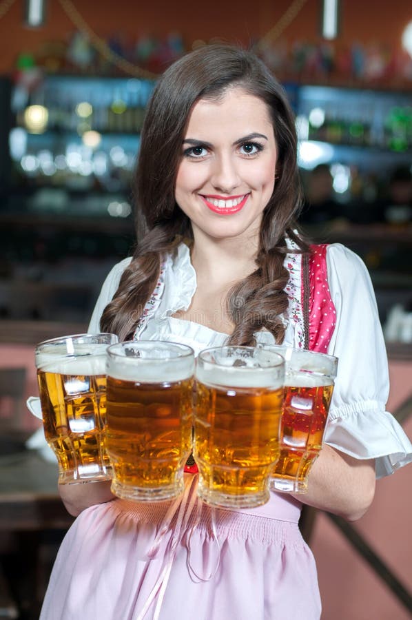Beer Pub stock photo. Image of bartender, indoors, dress - 36093148