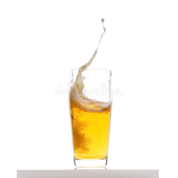 Beer splash stock photo. Image of fizz, gold, lager, fizzy - 15927174