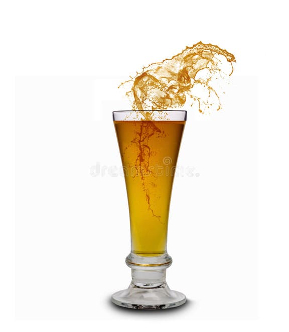 Beer splashing stock photo. Image of beer, item, shape - 6503538
