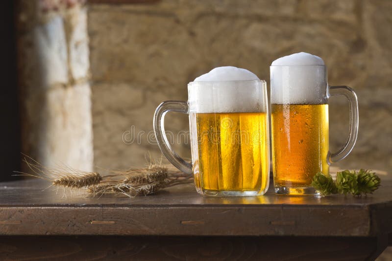 Beer still life stock image. Image of food, light, beer - 7070547