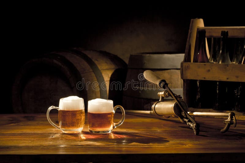 Beer still life stock image. Image of food, light, beer - 7070547