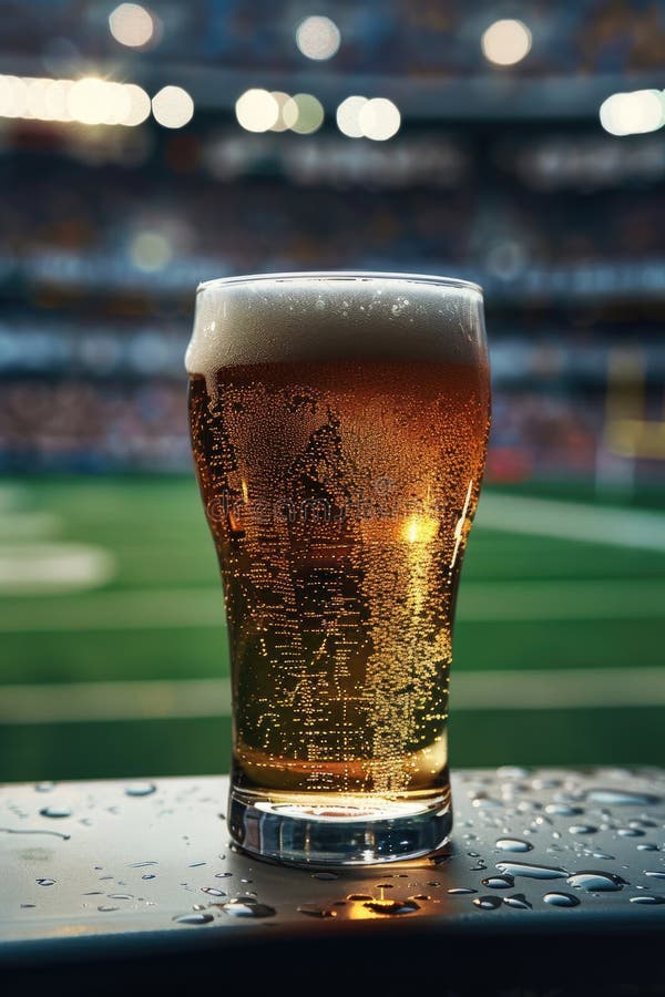 Beer on table stock photo. Image of surface, pint, social - 372070428