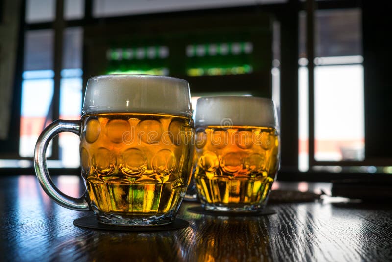 Beer on the Table. Slovakia Stock Photo - Image of closeup, indoors ...