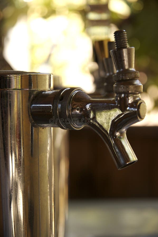 Beer tap stock photo. Image of handle, flow, dispenser - 1466448