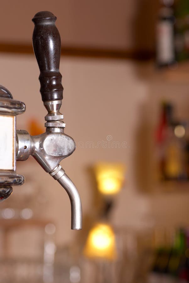 Beer tap stock image. Image of shiny, bartender, chilled - 14809915