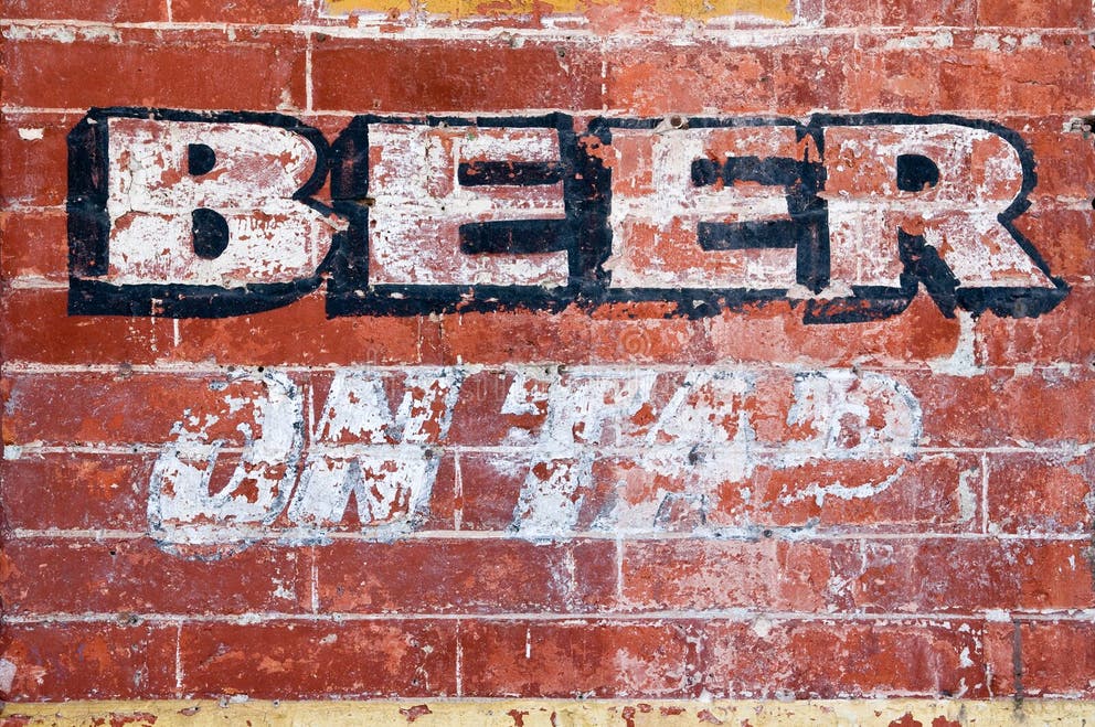 Beer on tap stock photo. Image of sign, colorful, graffiti - 5773272