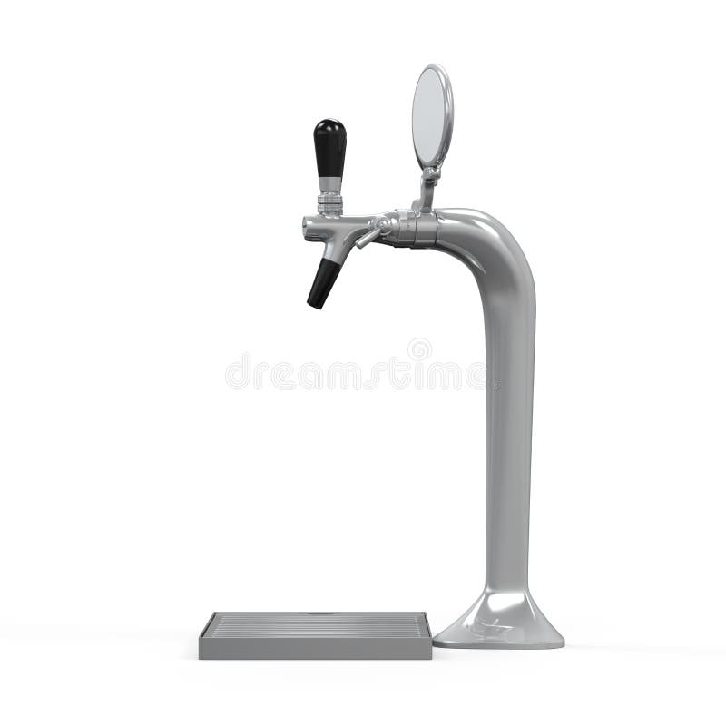 Beer Tap Isolated stock illustration. Illustration of cold - 36132767