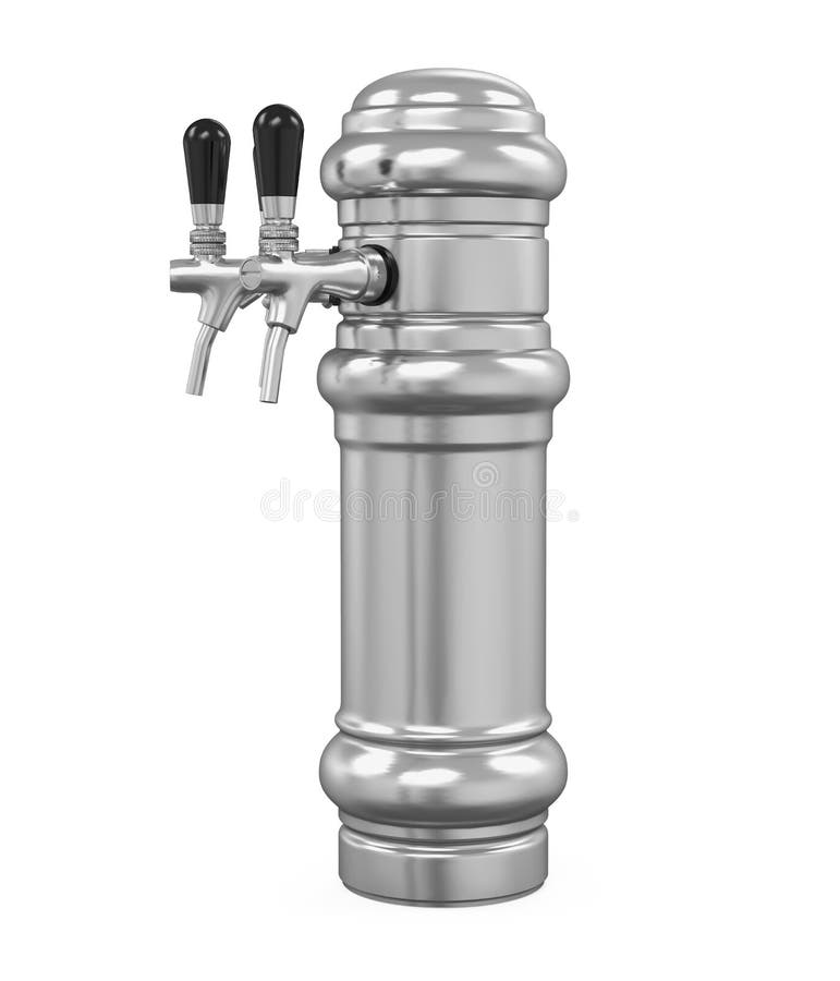 Beer Tap Isolated stock illustration. Illustration of alcohol - 36132803