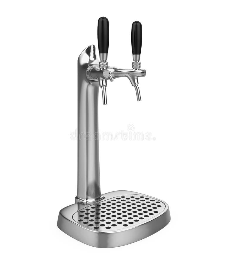 Beer Tap Isolated stock illustration. Illustration of equipment - 167350969