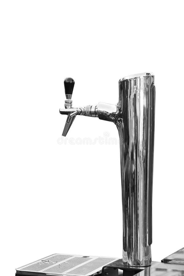 Beer tap stock photo. Image of isolated, distillery, lobby - 34719610