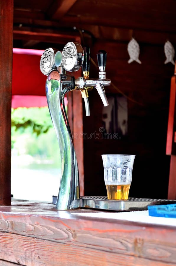 Beer tap stock image. Image of club, style, party, shiny - 46111819