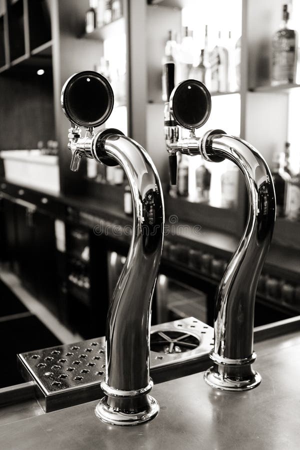 Beer taps stock image. Image of spigots, chrome, faucets - 11622409