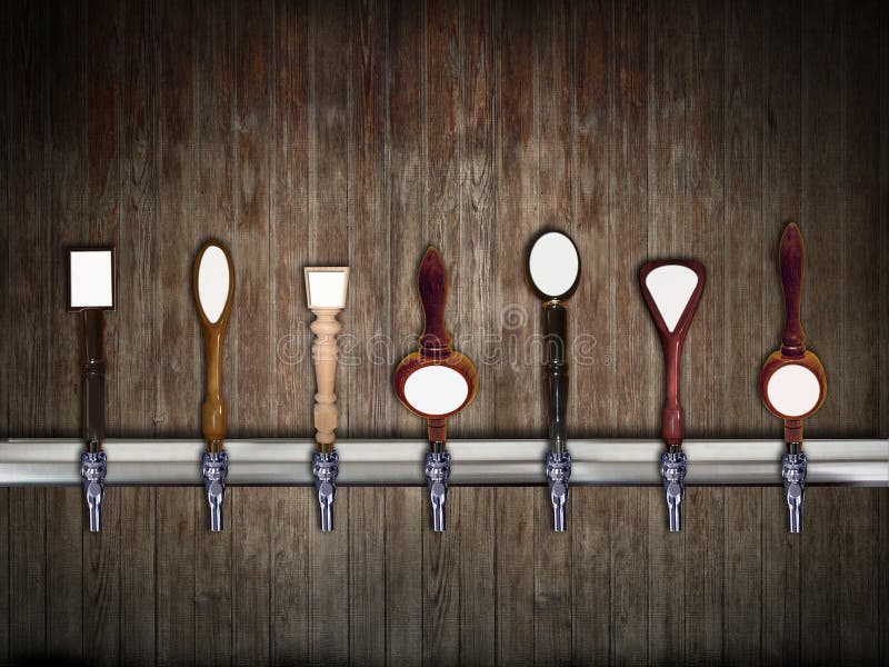 Beer taps stock photo. Image of factory, valve, equipment - 44810252