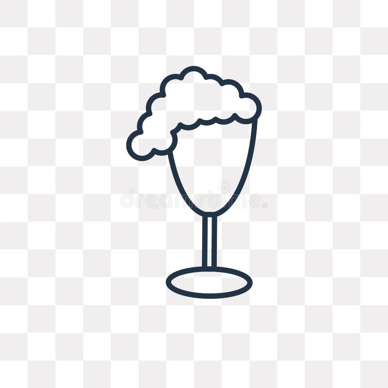 Beer Vector Icon Isolated on Transparent Background, Beer Trans Stock ...