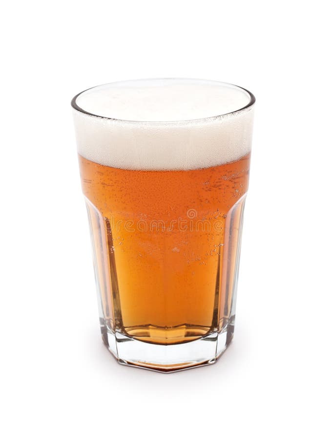 Beer on white background stock photo. Image of beer, alcohol - 52008374
