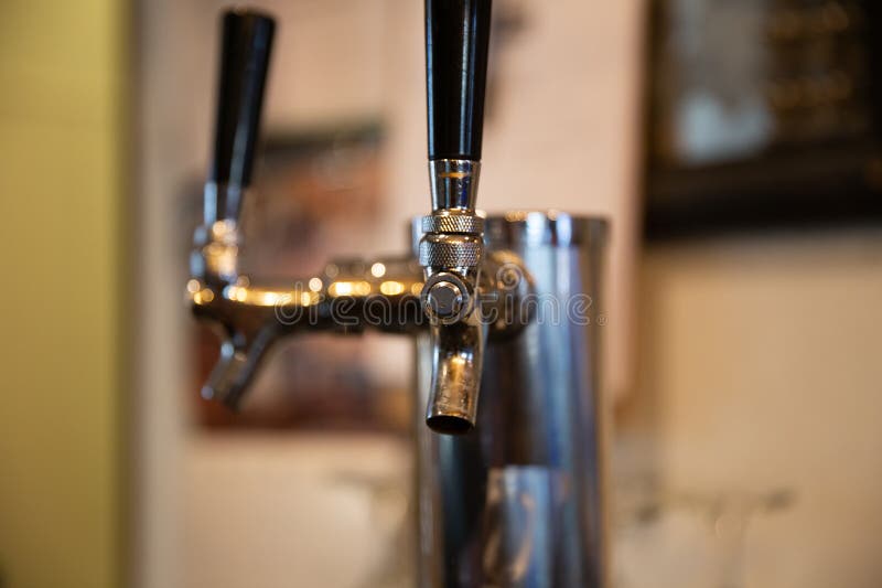 Beer or wine tap stock photo. Image of close, taps, selection - 275676290