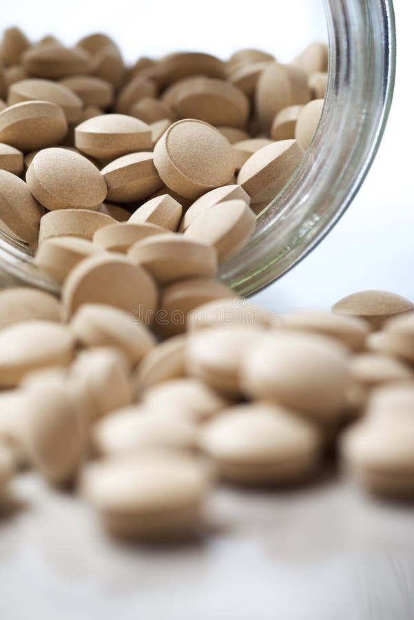 Beer yeast pills stock image. Image of nutrition, healthy - 162869251